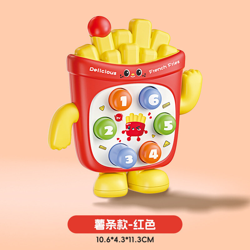 Французские картошки, игра в молоток, совместная подвижная развивающая игрушка для младенцев, ручная игра с кнопкой, оптовая продажа