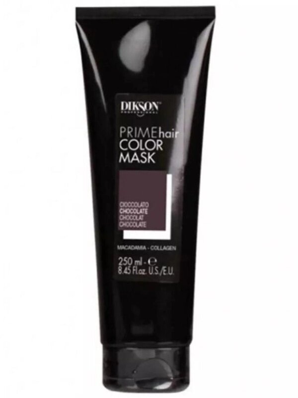 Dikson Маска тонирующая для волос PRIMEhair Color Mask 3 in 1, Chocolate Шоколад, 250 мл
