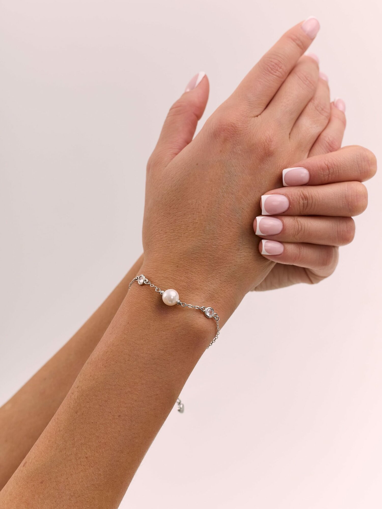 Браслет, жемчуг Swarovski синтетический