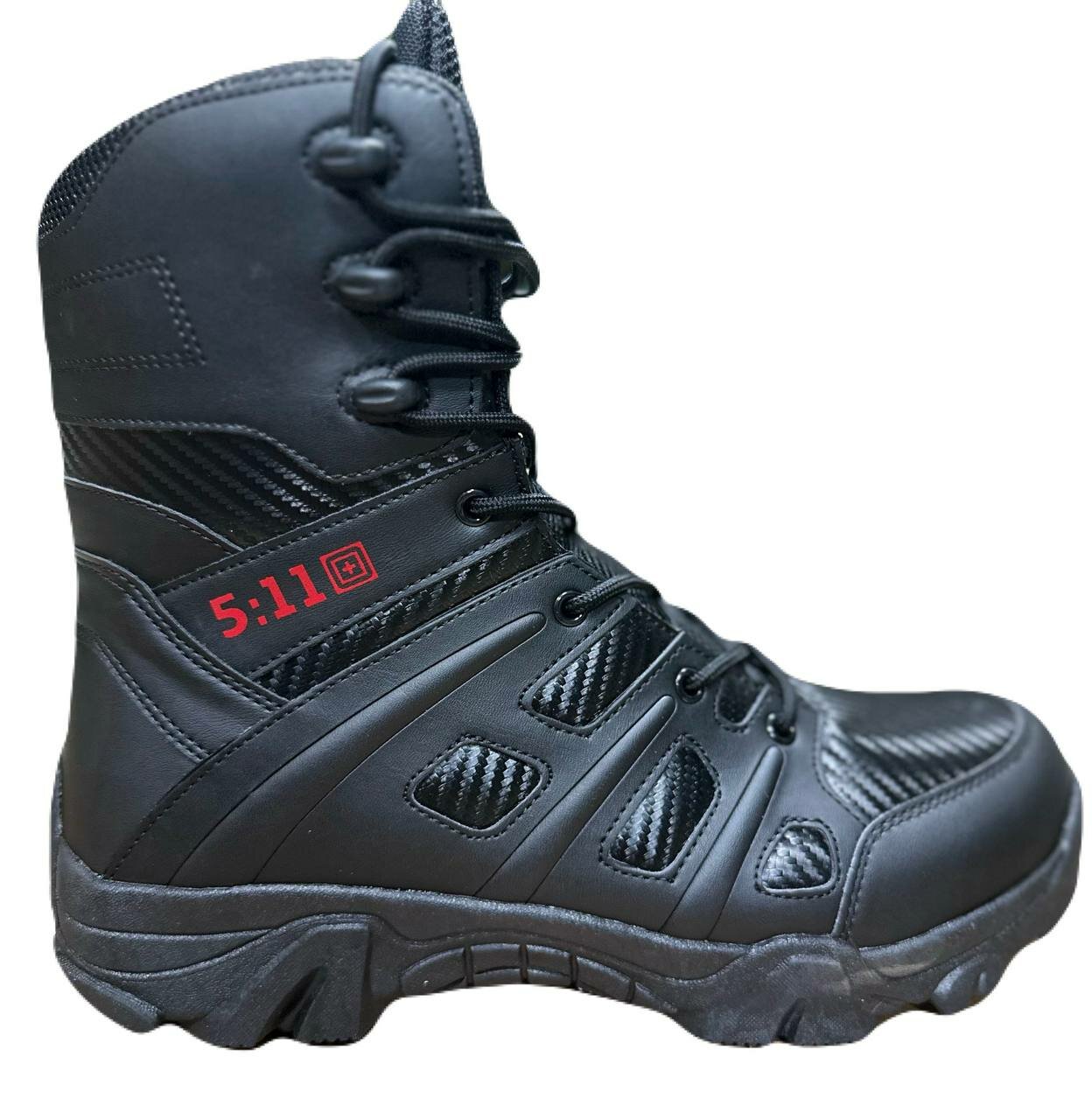 Полуботинки берцы / Ботинки мужские демисезонные кожаные тактические (Берцы) 5.11с