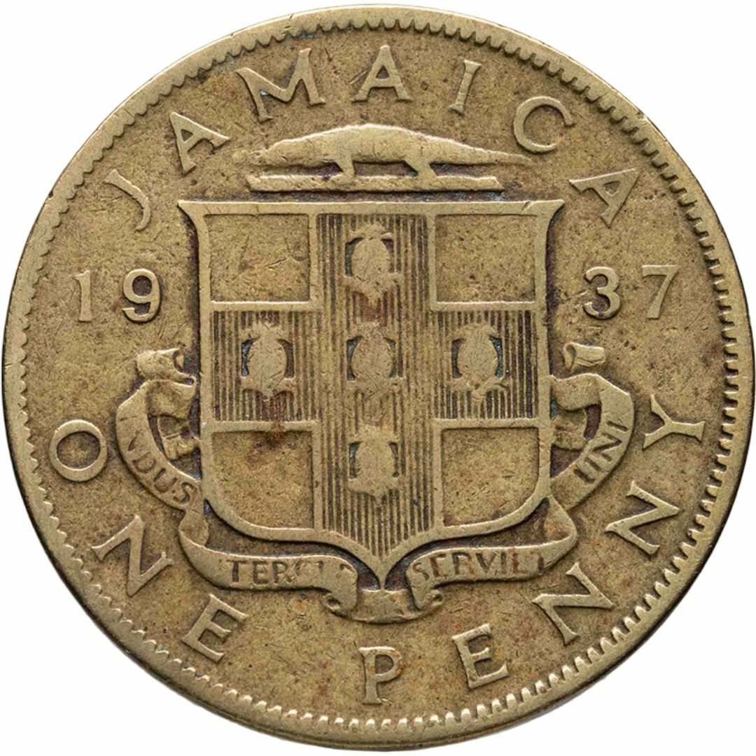 Ямайка 1 пенни (penny) 1937