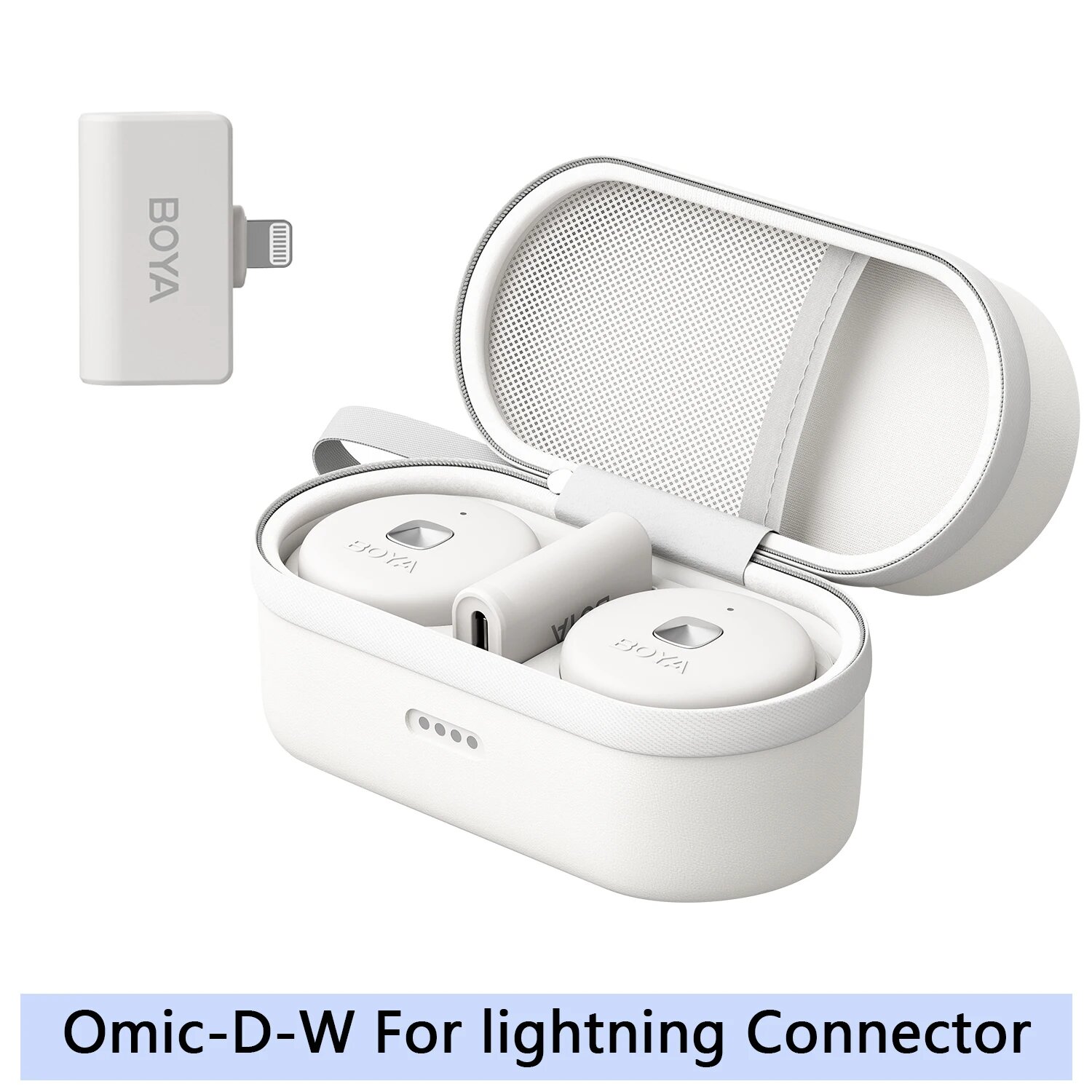 BOYA Omic Беспроводной лаvalier микрофон Omic-D(white)