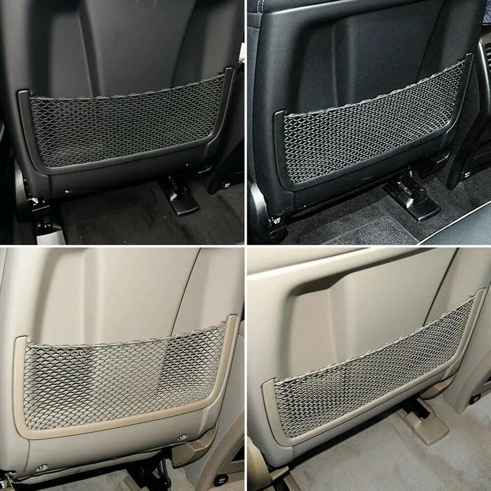 Подходит для Mercedes-Benz W166W164, сетчатый карман на спинке сиденья, сумка для хранения