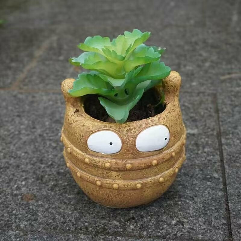 Странное выражение лица (горшок) цветочный горшок