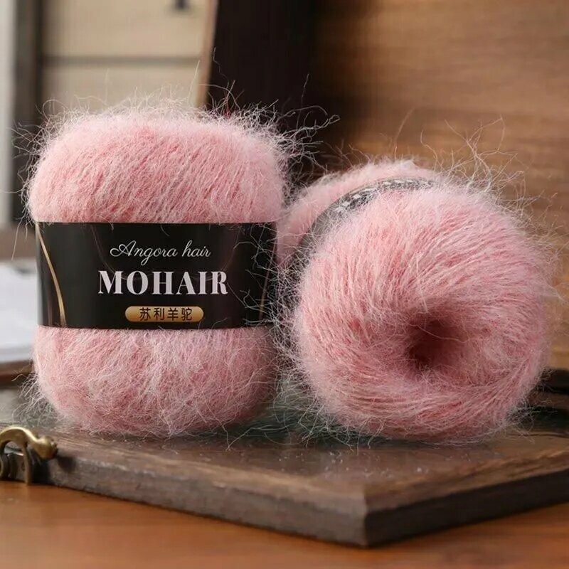 Пряжа из альпаки и мохера, для свитера ручной работы, сделай сам
