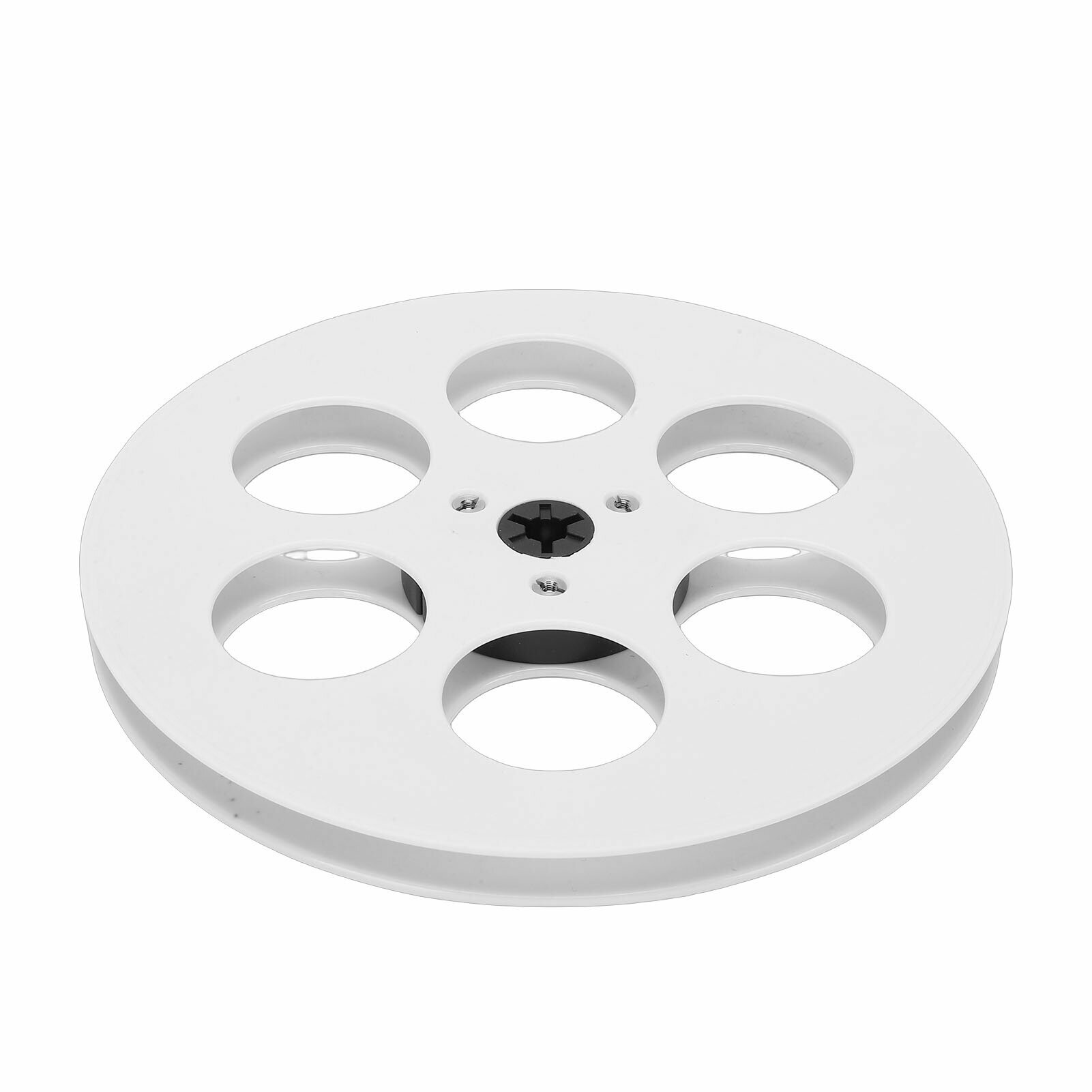 1/4 7-дюймовая пустая катушка с лентой, подходящая для катушки TEAC, винтажная универсальная открытая звуковая лента из АБС-пластика, пустая катушка с 6 отверстиями белого цвета