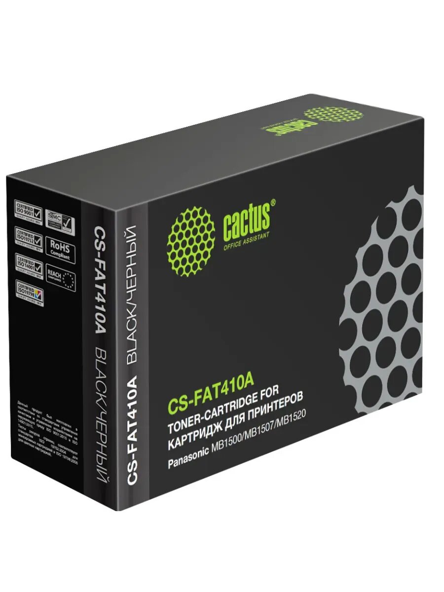 Картридж лазерный совместимый CS-FAT410A для Panasonic черный 2500 стр