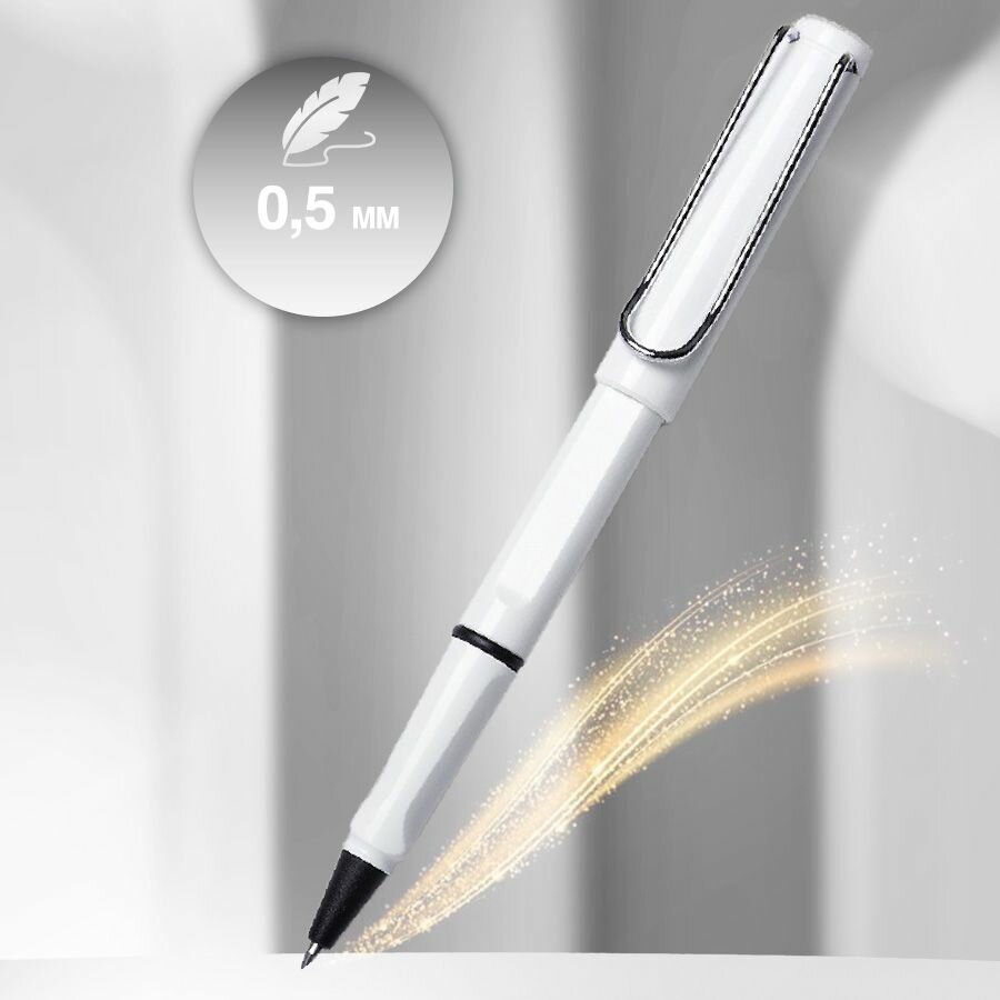 Ручка подарочная женская шариковая белая в подарок