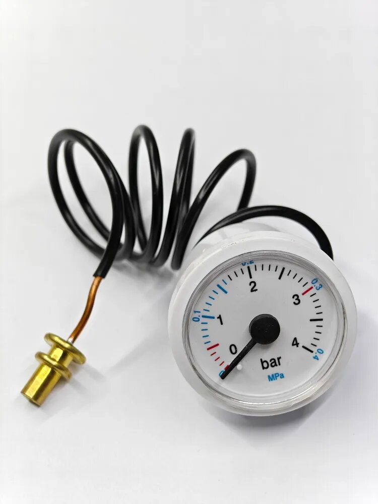 Манометр с капиляром для котлов