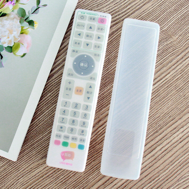 ✅Защитный чехол для телевизора, силиконовый чехол для пульта, прозрачный чехол для пульта, водонепроницаемый чехол для пульта кондиционера, антиударный, новый стиль