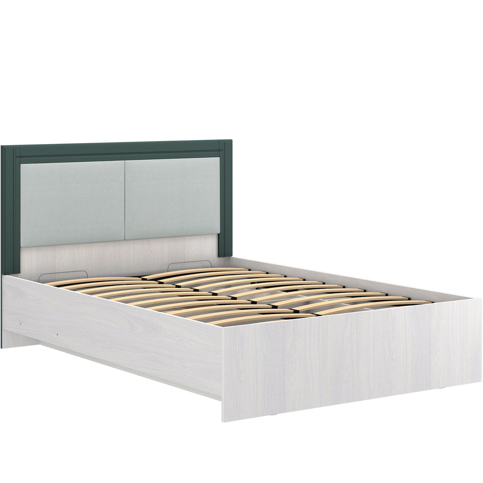 Кровать с ортопедическим основанием и подъемным механизмом Андрэа №14ПМ, Авокадо, Аквилон