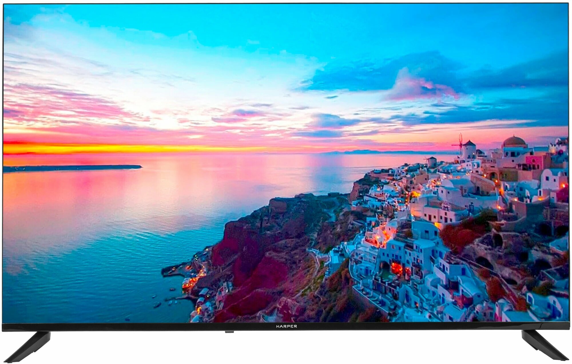 Телевизор Harper 50U695TS, диагональ 50", разрешение 4K, чёрный
