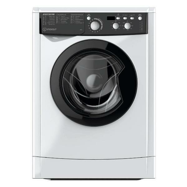 Стиральная машина узкая Indesit EWUD 4105 BK CIS