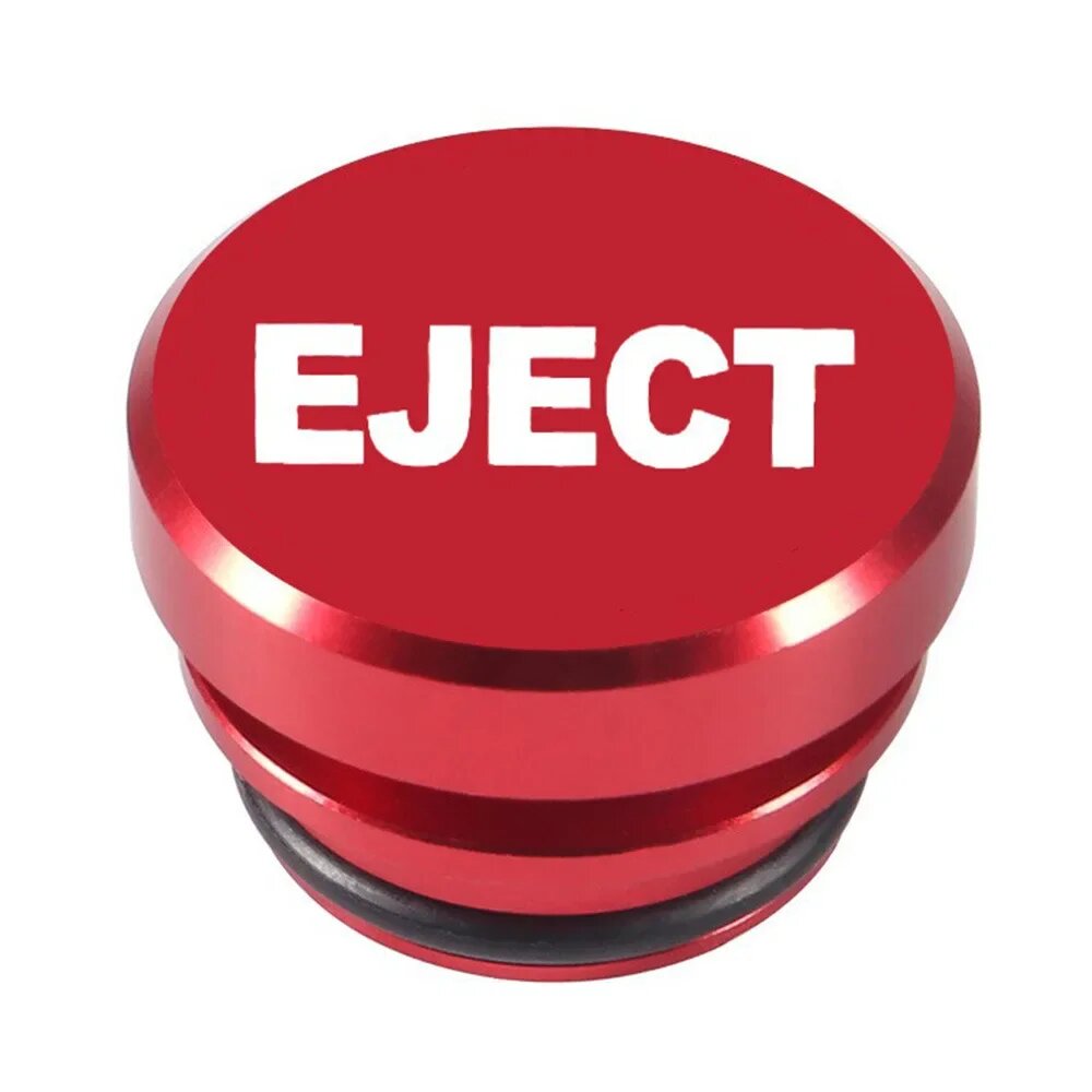 Красная кнопка EJECT, заглушка для прикуривателя автомобиля