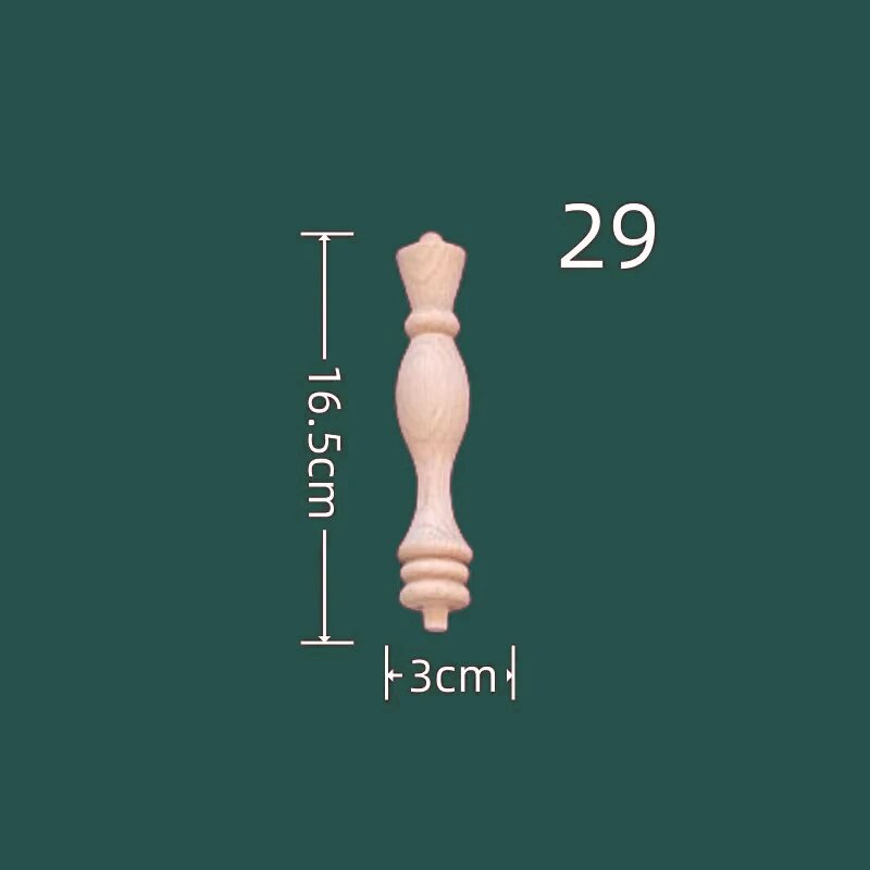 Деревянные декоративные колонны PGY (29)-16.5x3cm