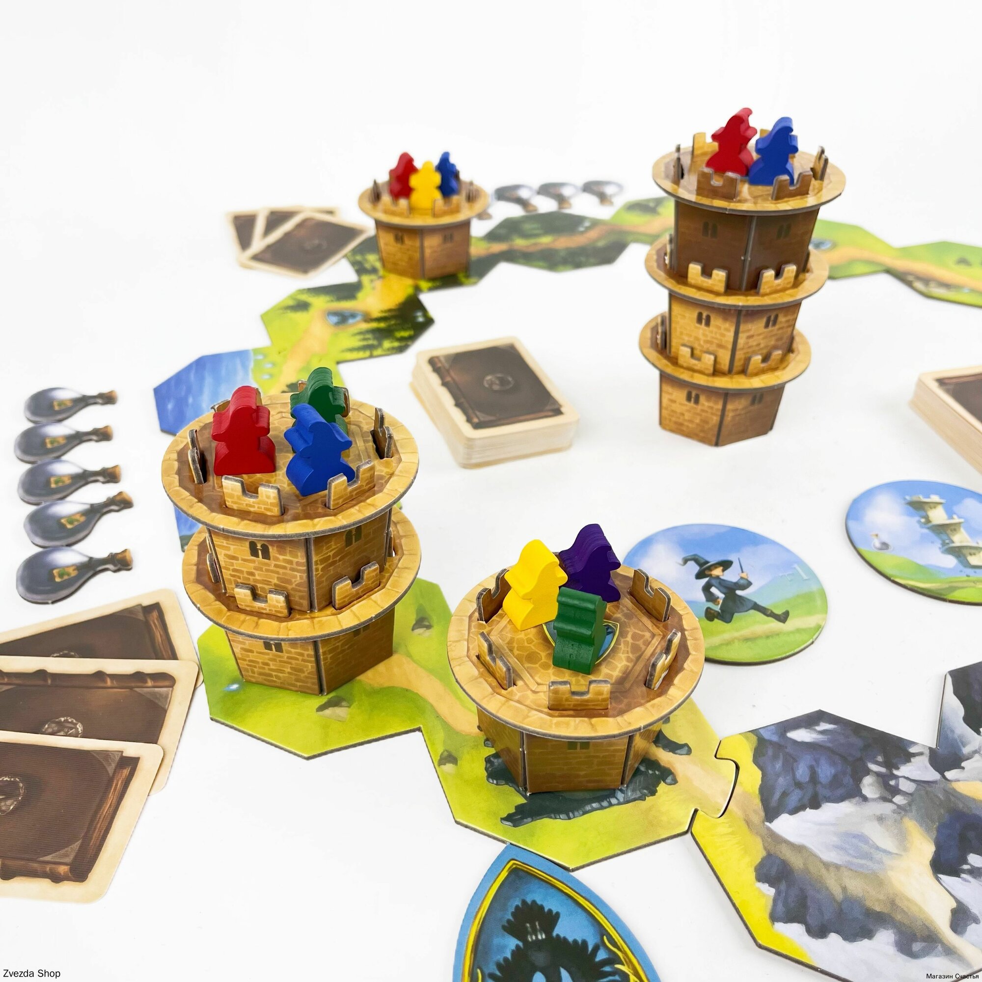 Настольная игра Wandering Towers для семьи