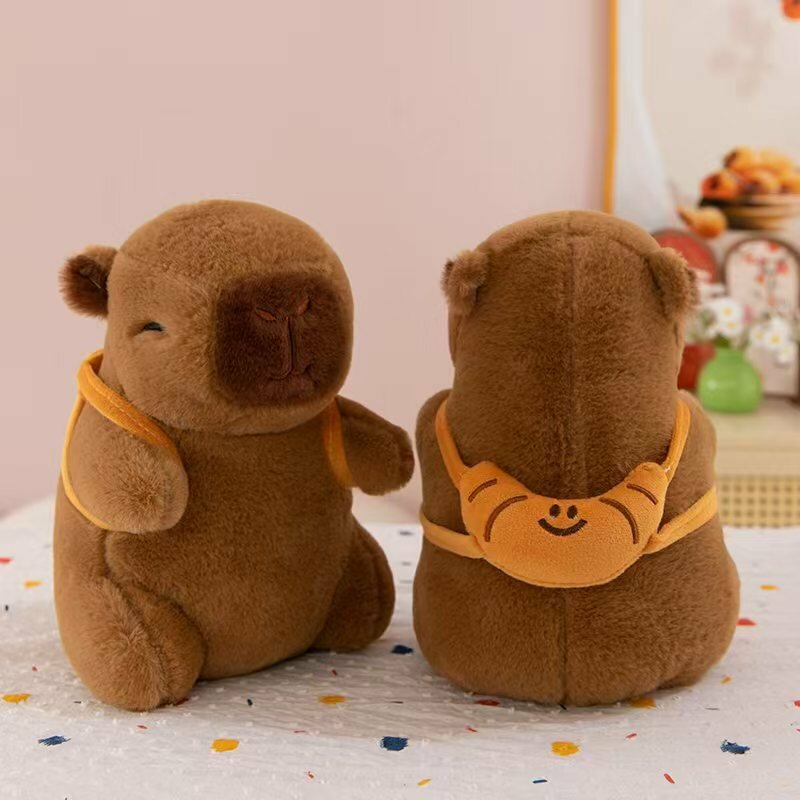 Новая плюшевая игрушка-капибара 8inch 8inch Мягкая игрушка-капибара, подарок для детей