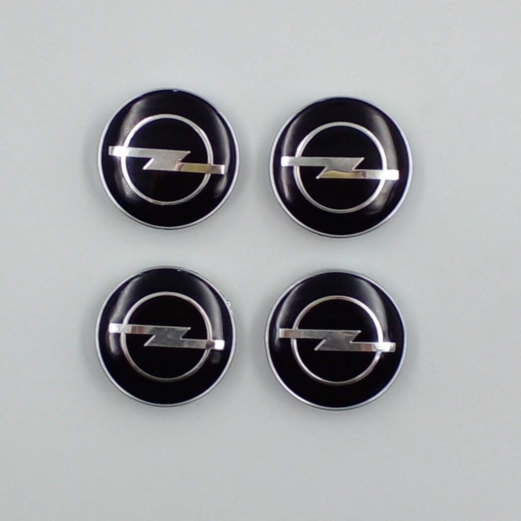 Колпачки заглушки на литые диски с эмблемой 60 мм 4 шт