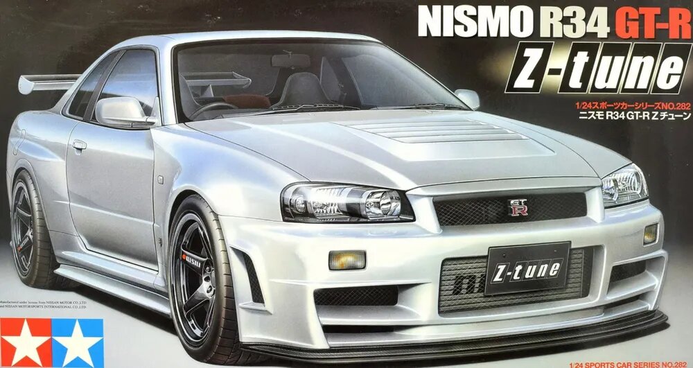 Tamiya 24282 1/24 Nismo Nissan Skyline GT-R R34 Z-Tune сборная модель автомобилей