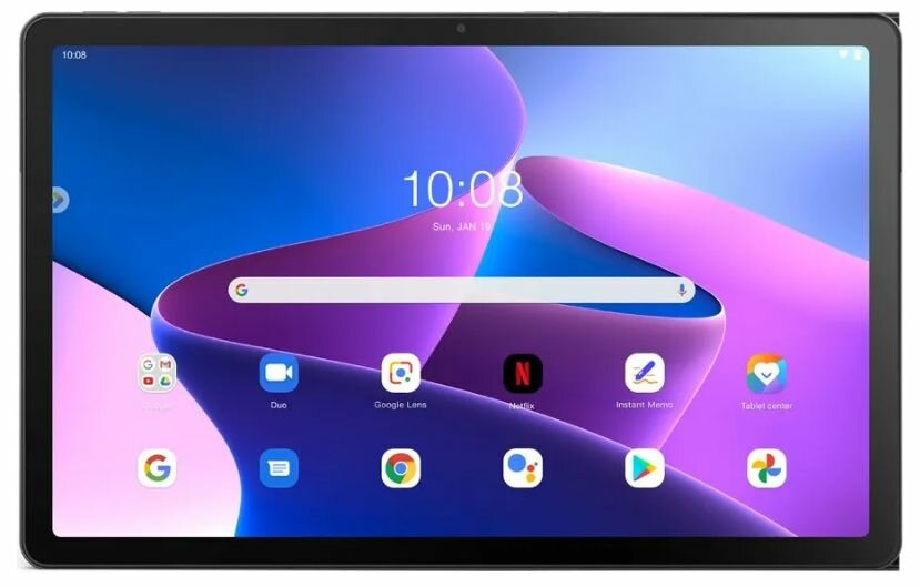 10,61" Планшет Lenovo Tab M10 Plus TB125FU (ZAAJ0387SE) 128 ГБ серый - 2000x1200, IPS, 8x1,8 ГГц, 4 ГБ, 7500 мА*ч, Android 12