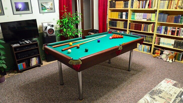 Мини бильярдный стол "Оптималь" 5 футов (детская серия), для Русской пирамиды/Американского пула.