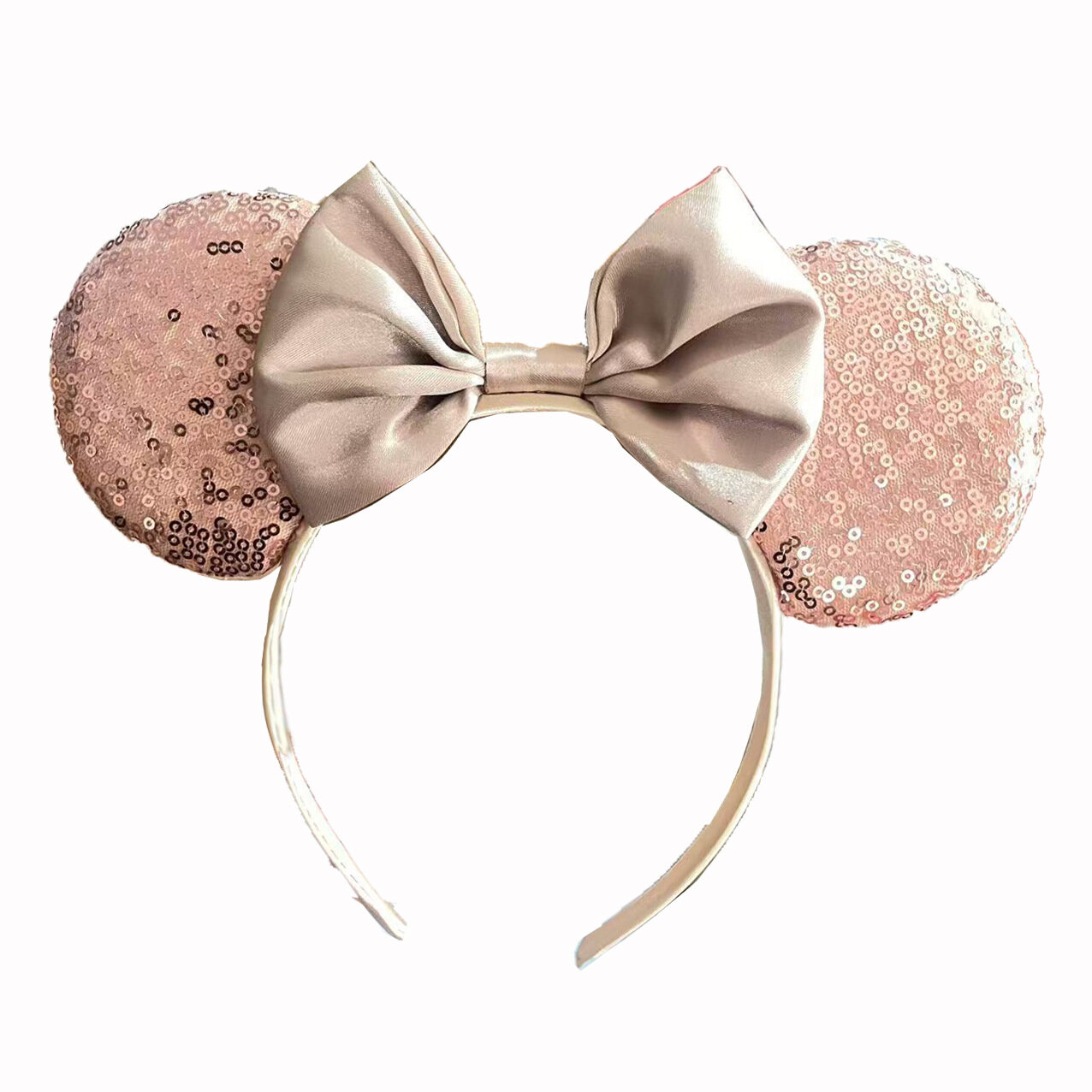 День святого Валентина, повязка на голову с Микки, детская повязка с ушками кролика, бантик, аксессуары для волос, заколка для волос с Микки Маусом