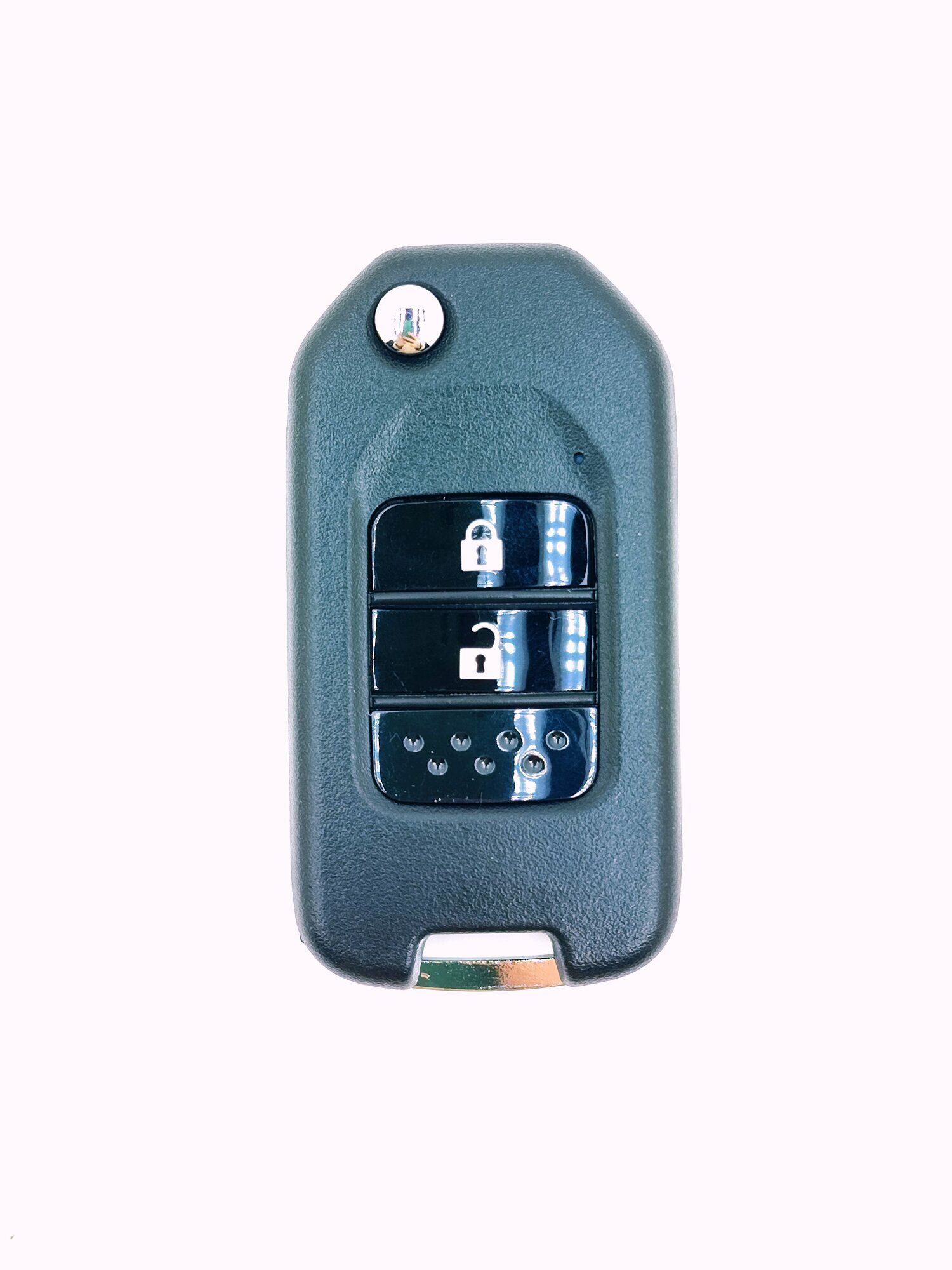 Корпус смарт ключа зажигания для Honda, ключ зажигания для Хонда (брелок) 2 кнопки с лезвием