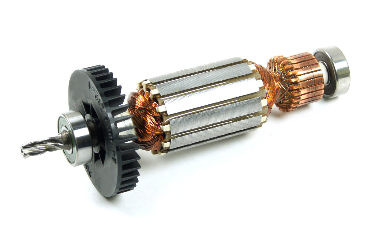 Ротор (Якорь) подходит для лобзика Makita 4322, 4323, 4324, 4326, 4327, 4327M, 4328, 4329