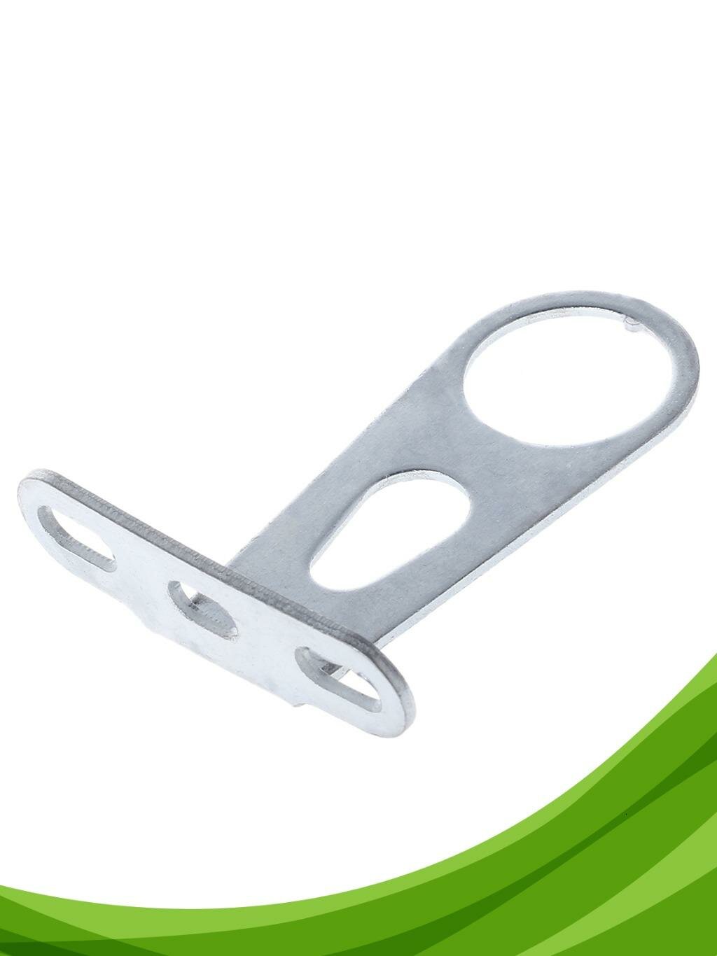 Крепление для фары на руль велосипеда, Серебро - Задний слот для карт памяти