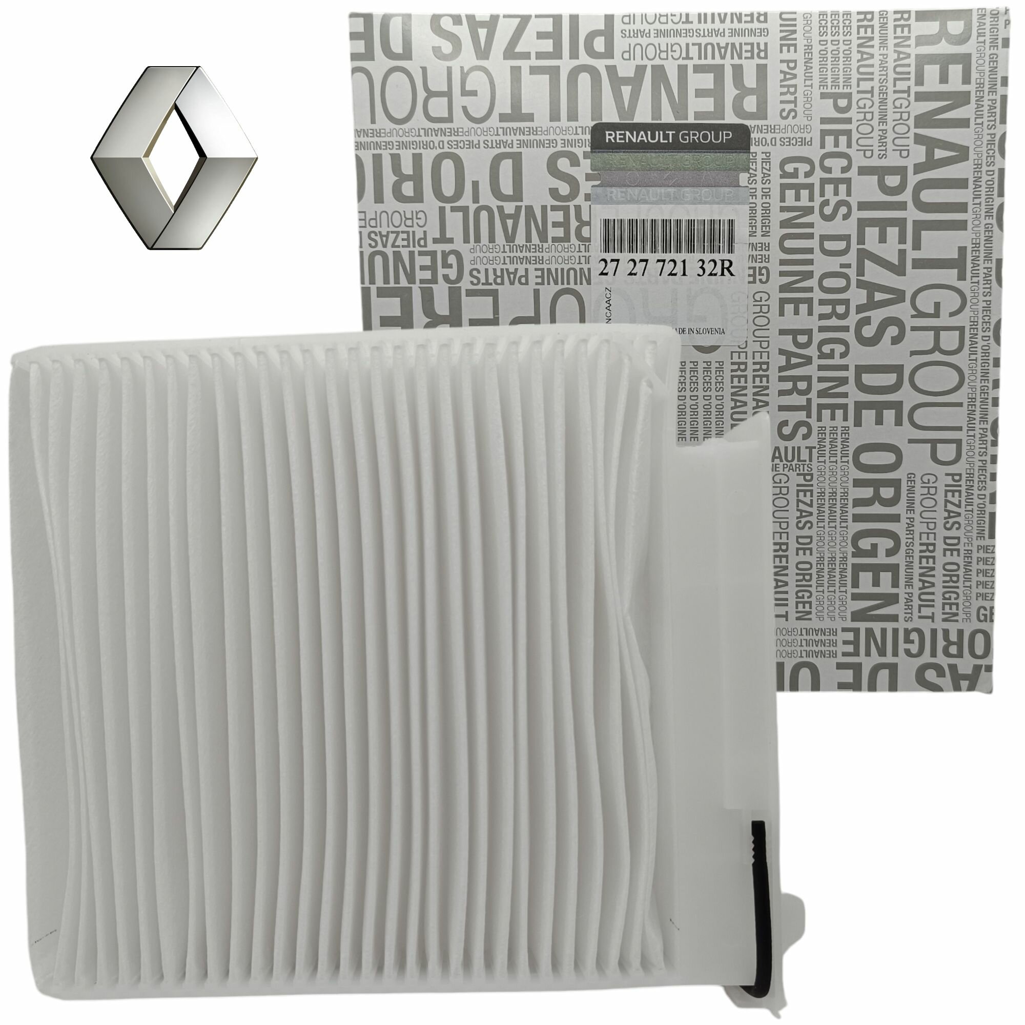 Фильтр салона 272772132R Renault Logan, Duster, Clio, Sandero / Лада Ларгус