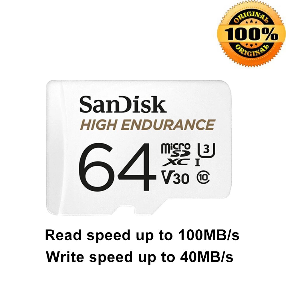SanDisk microSD карта памяти C10 White 064G
