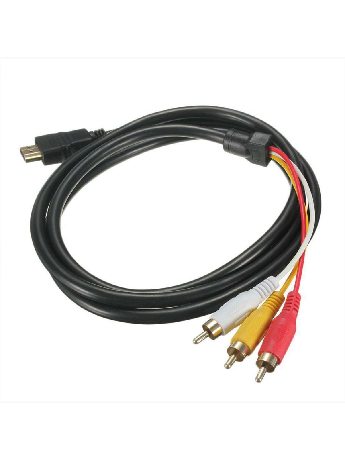 Аудио- и видеокабель HDMI- 3RCA