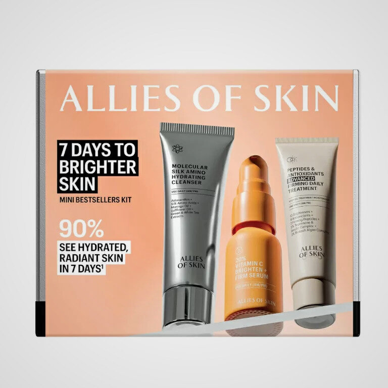 Набор 7 дней для сияния кожи ALLIES OF SKIN 7 Days to Brighter Skin Kit Набор 1 шт