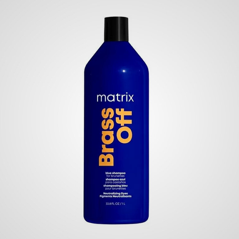 Шампунь для нейтрализации желтизны Color Obsessed Brass Off 1000 мл MATRIX Total Results Color Obsessed Brass Off Shampoo Шампунь 1000 мл