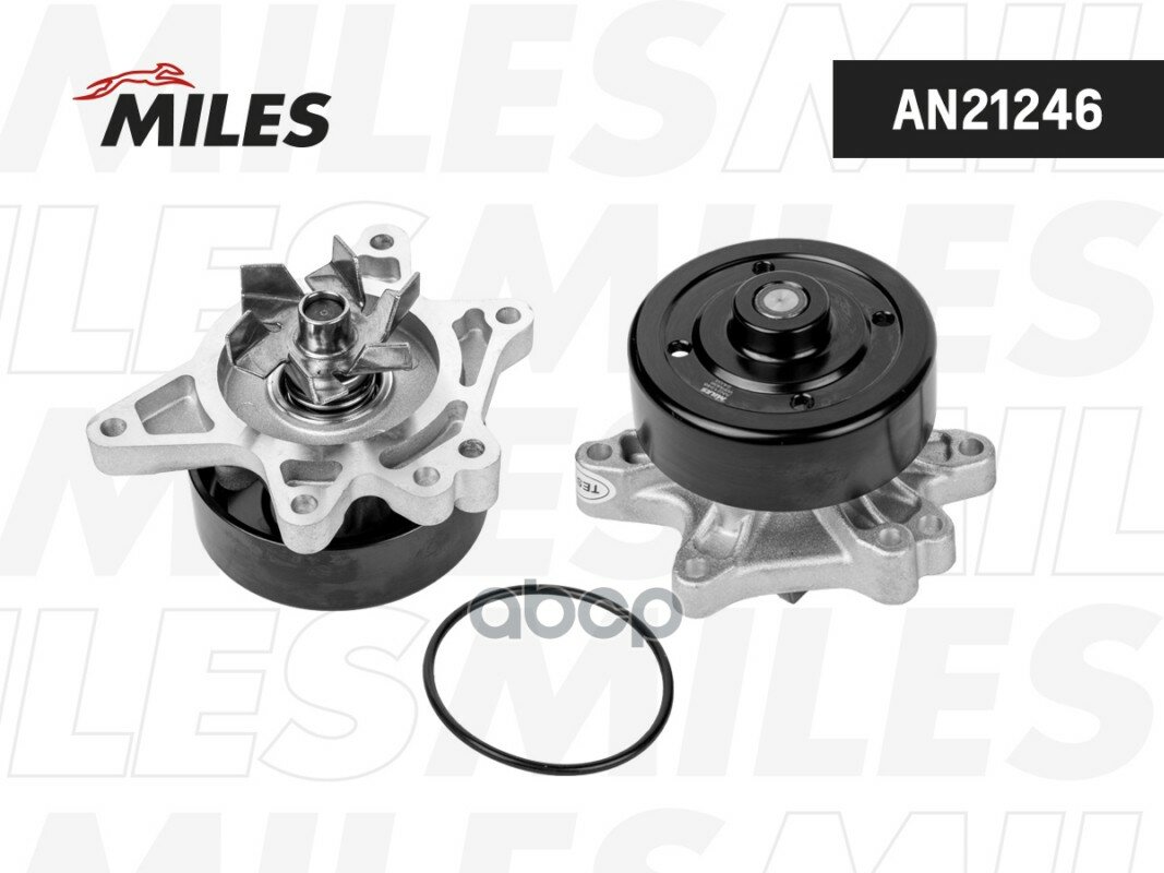 Насос водяной TOYOTA AVENSIS /COROLLA 1.4-1.8 00- (DOLZ T230) AN21246 Miles арт. AN21246