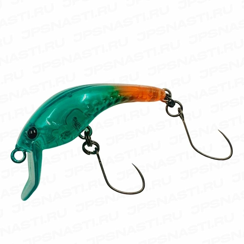 Японский воблер для ловли форели Nories Rush Bell 33, 1.9 гр, 348 / Форелевые приманки для рыбалки