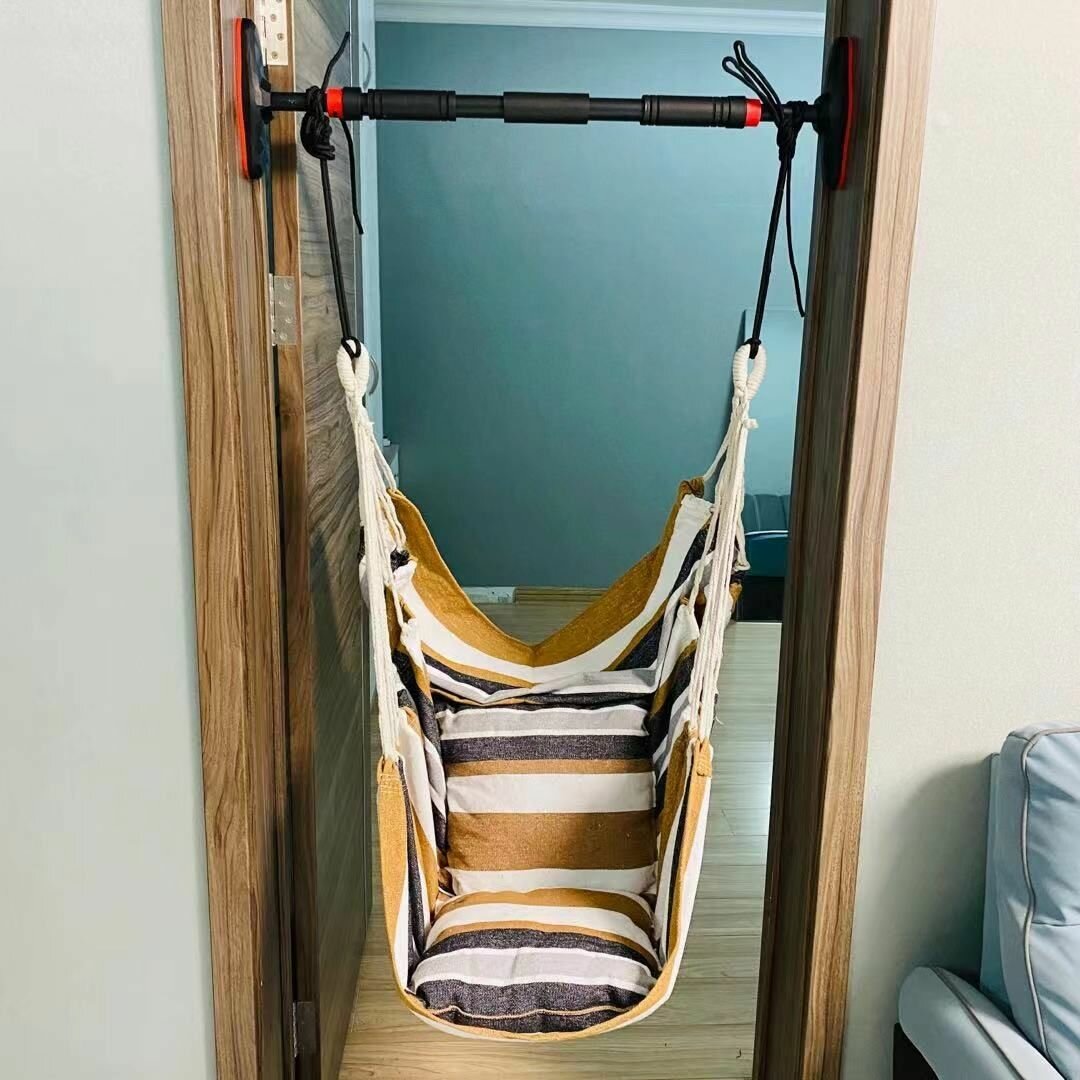 Детская домашняя качалка для детей, интернет-знаменитость, успокаивающий артефакт для младенцев, подвесное кресло, без сверления, тканевый гамак для улицы