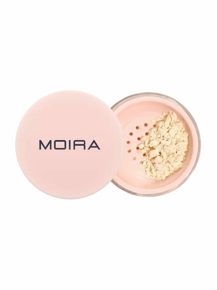 MOIRA Пудра для лица Moira Loose Setting Powder рассыпчатая, 6 г, 1 Полупрозрачный