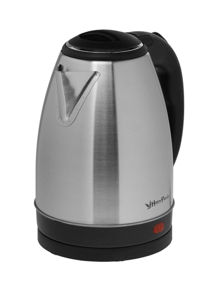 Чайник электрический SAKURA Happy panda HP-2134, 1.8 л, 1800 Вт, металл, серый