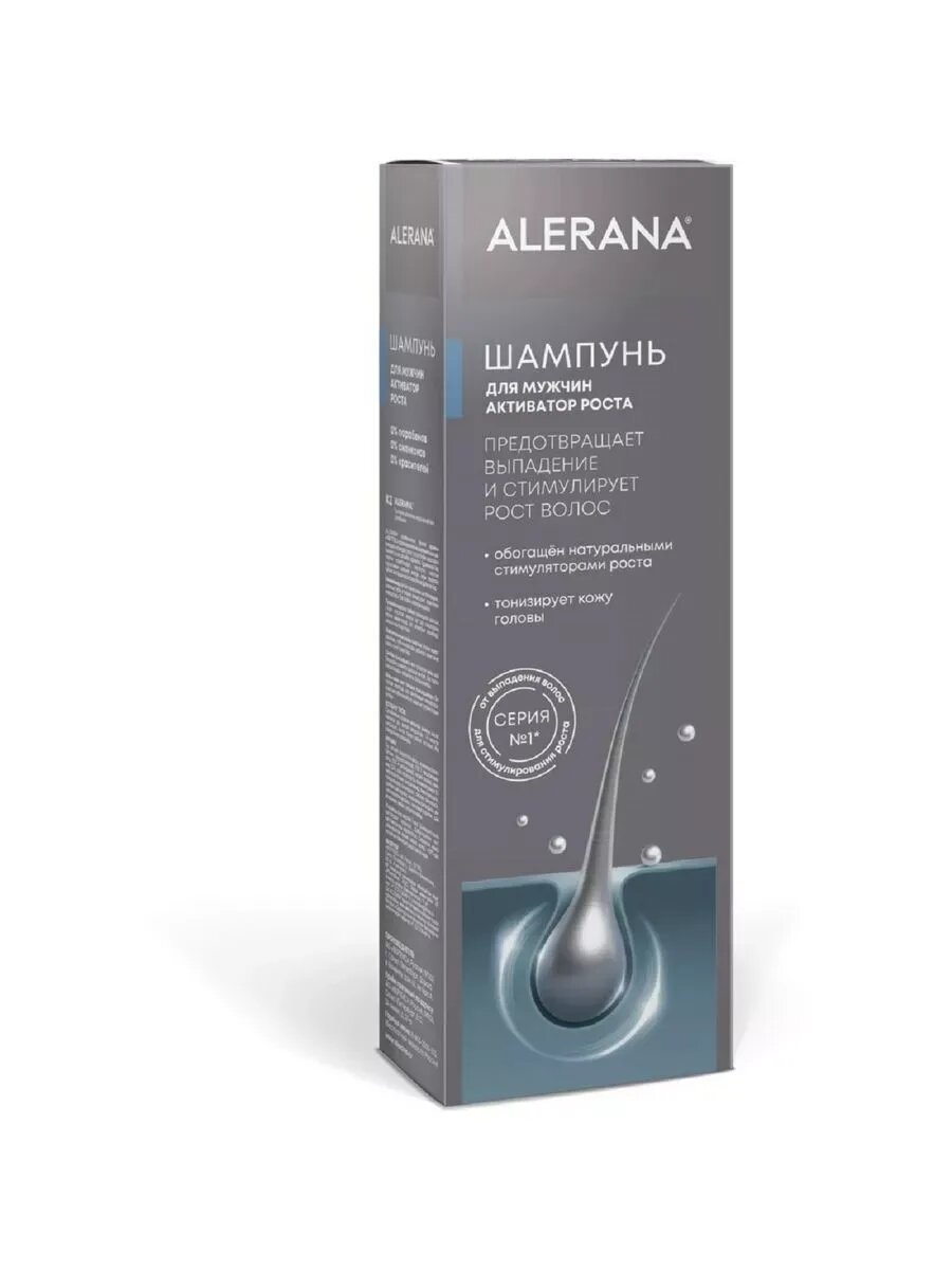 Алерана шампунь активатор роста д/муж 250мл-1 шт