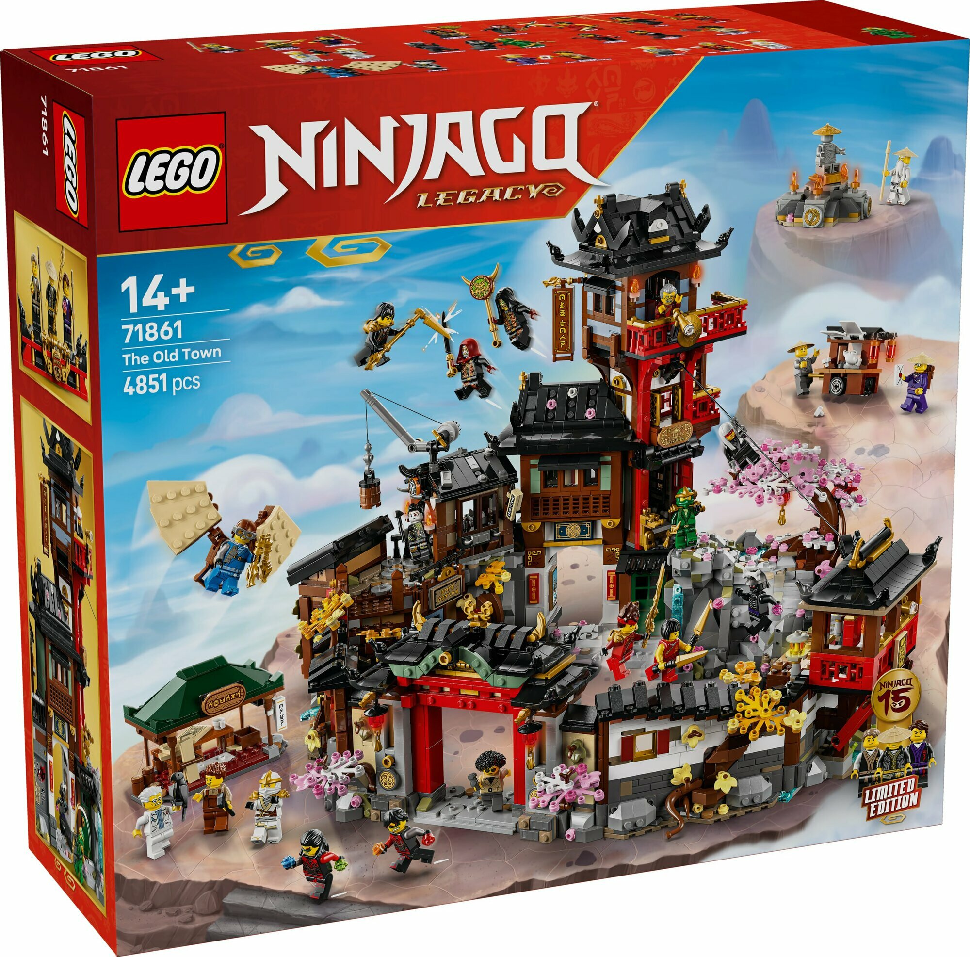 Конструктор LEGO 71861 Ninjago Старый город The Old Town, 4851 деталь