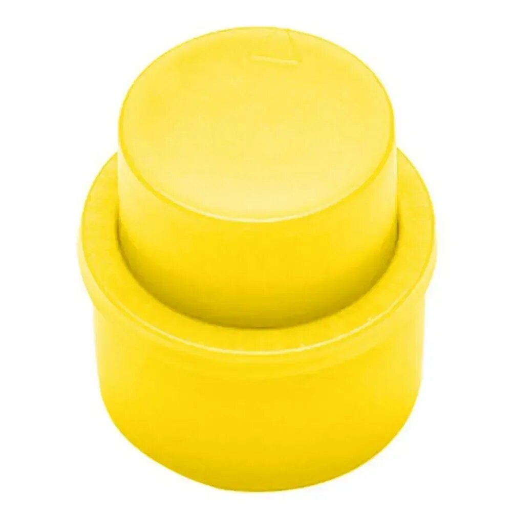 Надувная пробка для газировки, фиолетовая Желтый, Yellow