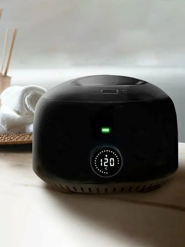 Воскоплав Для Свечей Электронный с цифровым дисплеем и регулятором температуры Черный