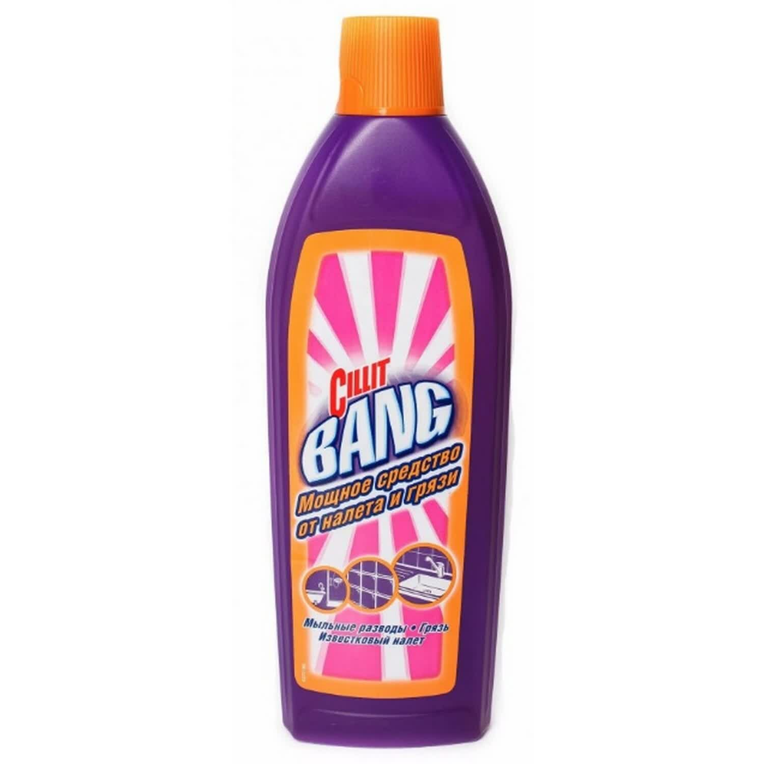 Чистящее средство Cillit Bang от налета и грязи, 750 мл