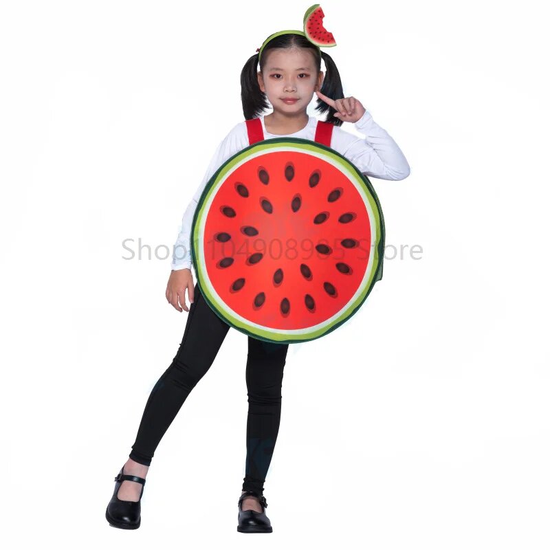 Косплей костюм арбуз полиэстер children