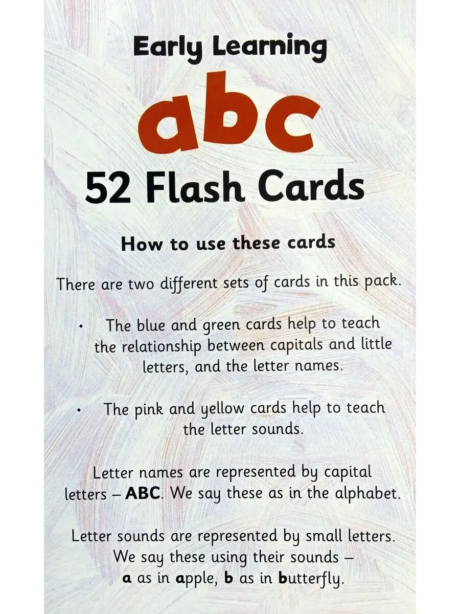Early Learning ABC Flashcards карточки | Рекомендуемый возраст: 3+. — фото 1