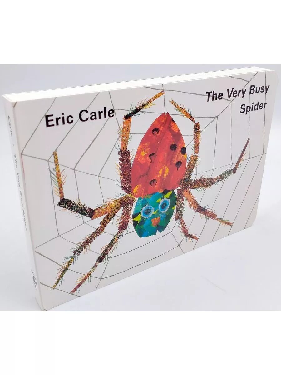 The Very Busy Spider паук детская книга для малышей игровая | Puffin