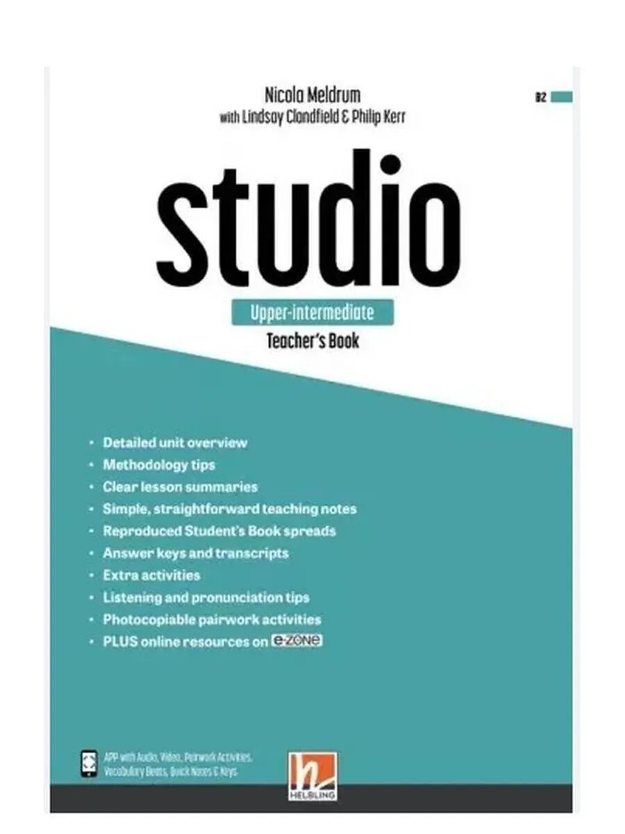 STUDIO Upper-Intermediate Teacher's Book + e-zone | Helbling Languages