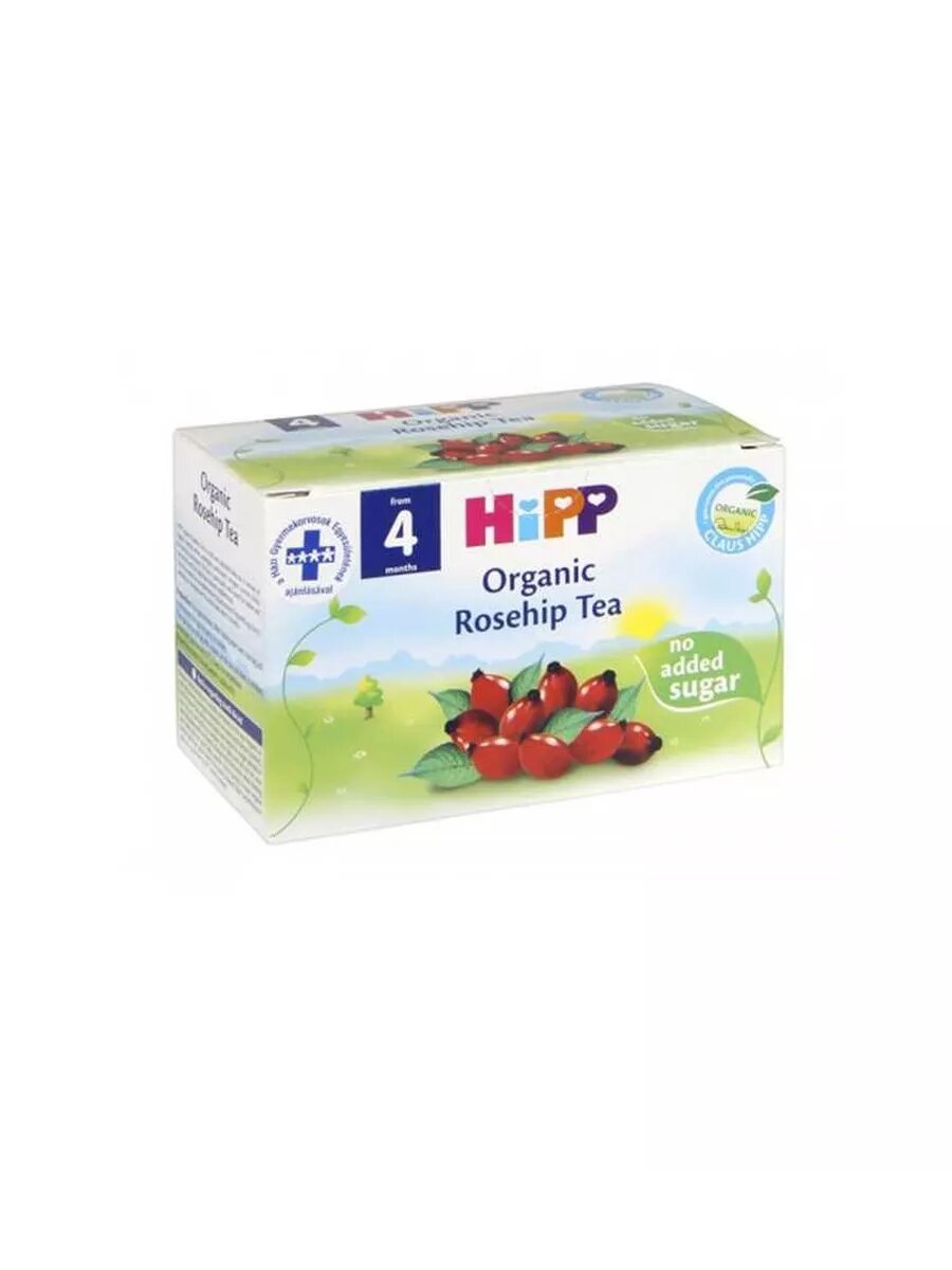 HIPP ЧАЙ шиповник органический 2,0 N20 Ф/ПАК