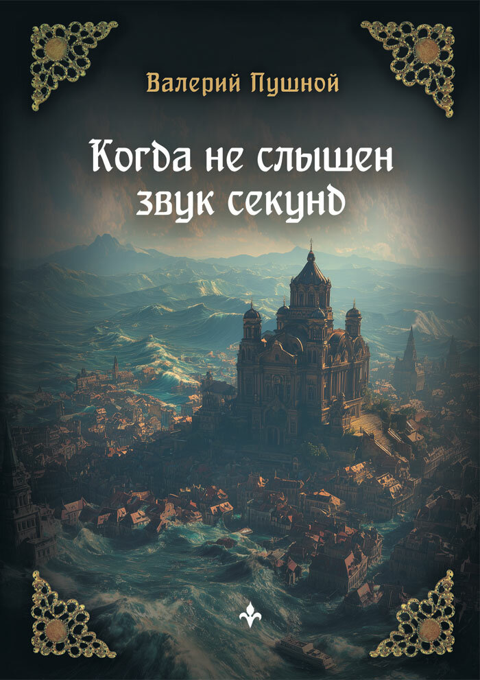 Книга Скифия "Когда не слышен звук секунд" В. Пушный, твердый переплет, 2026 год